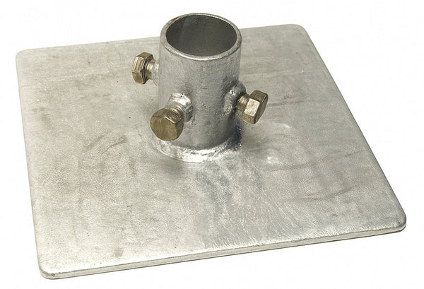 Dock Mud Feet Fits 1.5″, 2″ & 3″ Stationary Pipes | Dock Hardware
