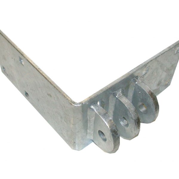 Dock Heavy Duty Male Corner DH-HDM Galvanized - Dock Hardware Dock Heavy Duty Male Corner DH-HDM Galvanized - Dock Hardware